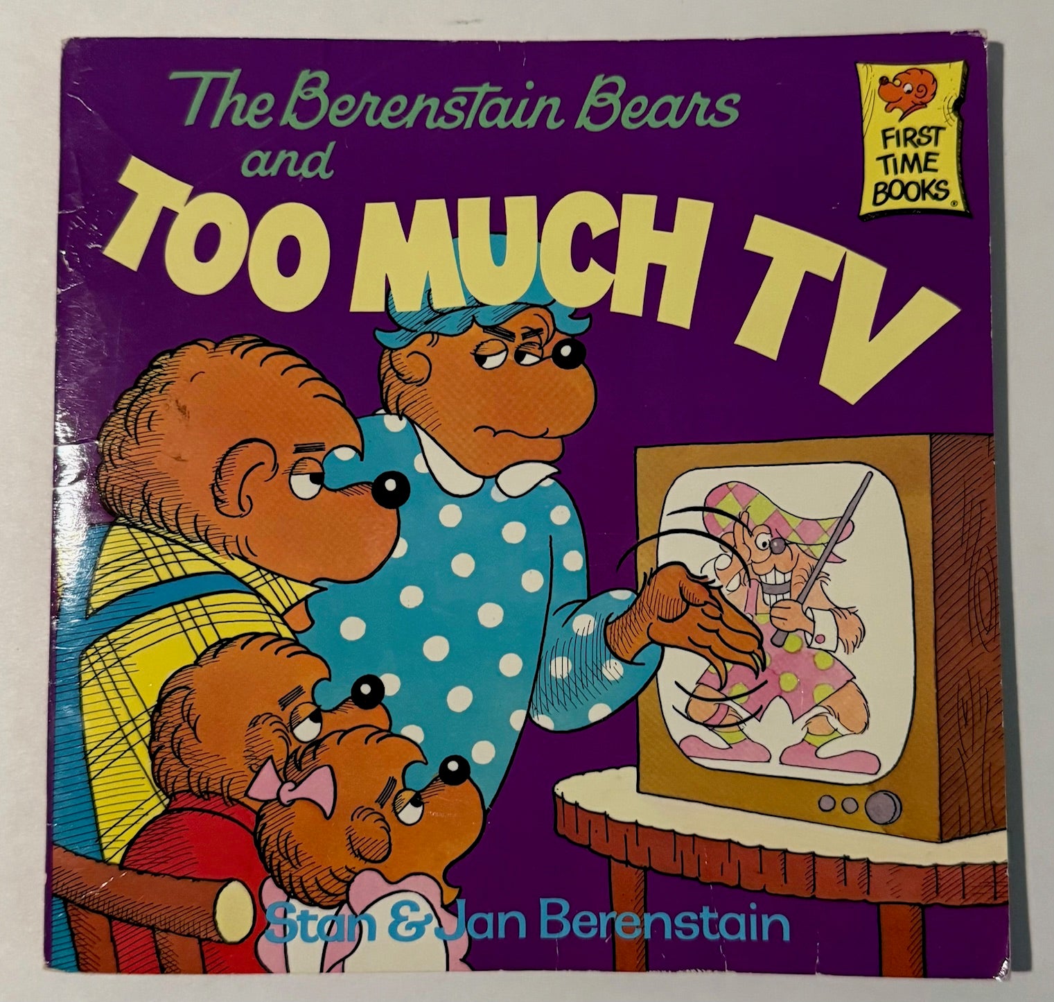 "The Berenstain Bears and Too Much TV" – Linen for Littles