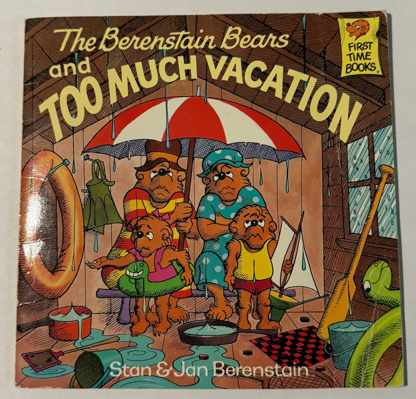 "The Berenstain Bears and Too Much Vacation" – Linen for Littles