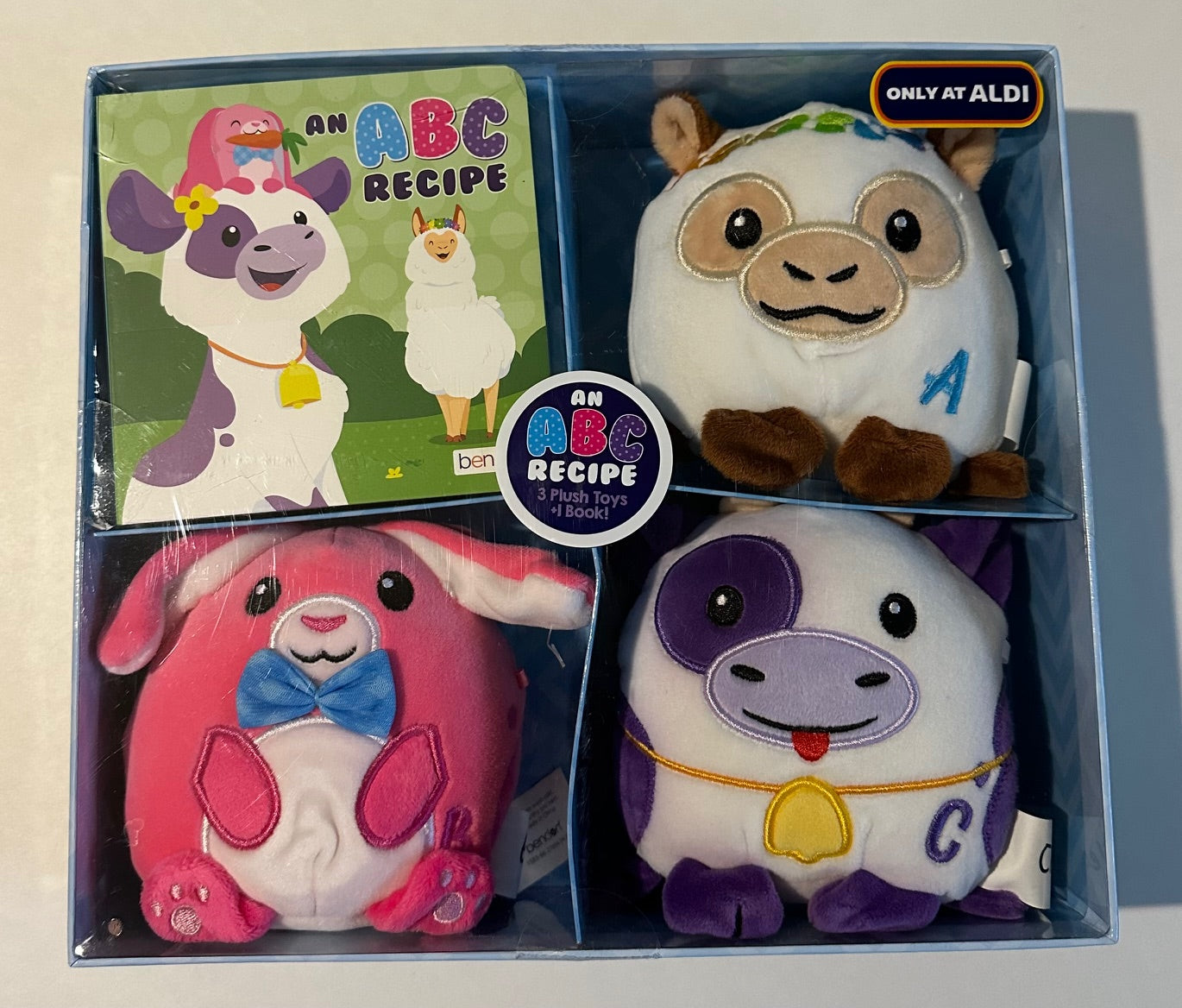 *New* Giggle + Grow, An ABC Recipe Book Gift Set – Linen for Littles